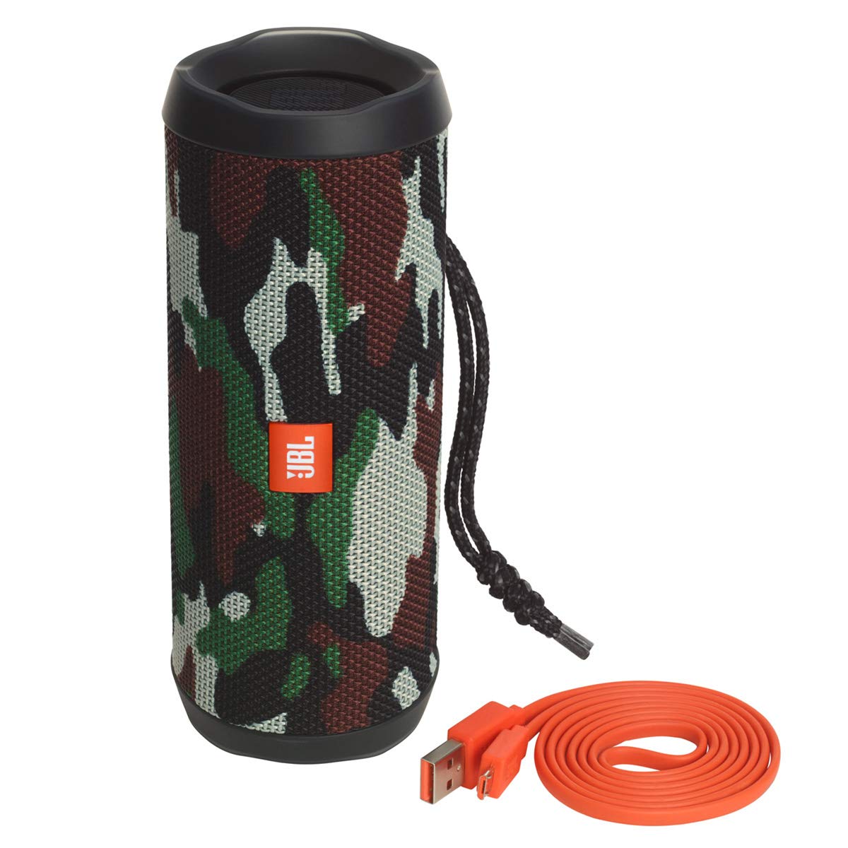 JBL FLIP 4 IPX7 Waterproof Wireless Portable Bluetooth Rechargeable USB Speaker (Camouflage) (Renewed)