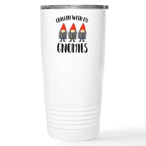 CafePress Chillin With My G 16 Oz Stainless Steel Travel Mug 20 oz. Insulated Stainless Steel Coffee Tumbler