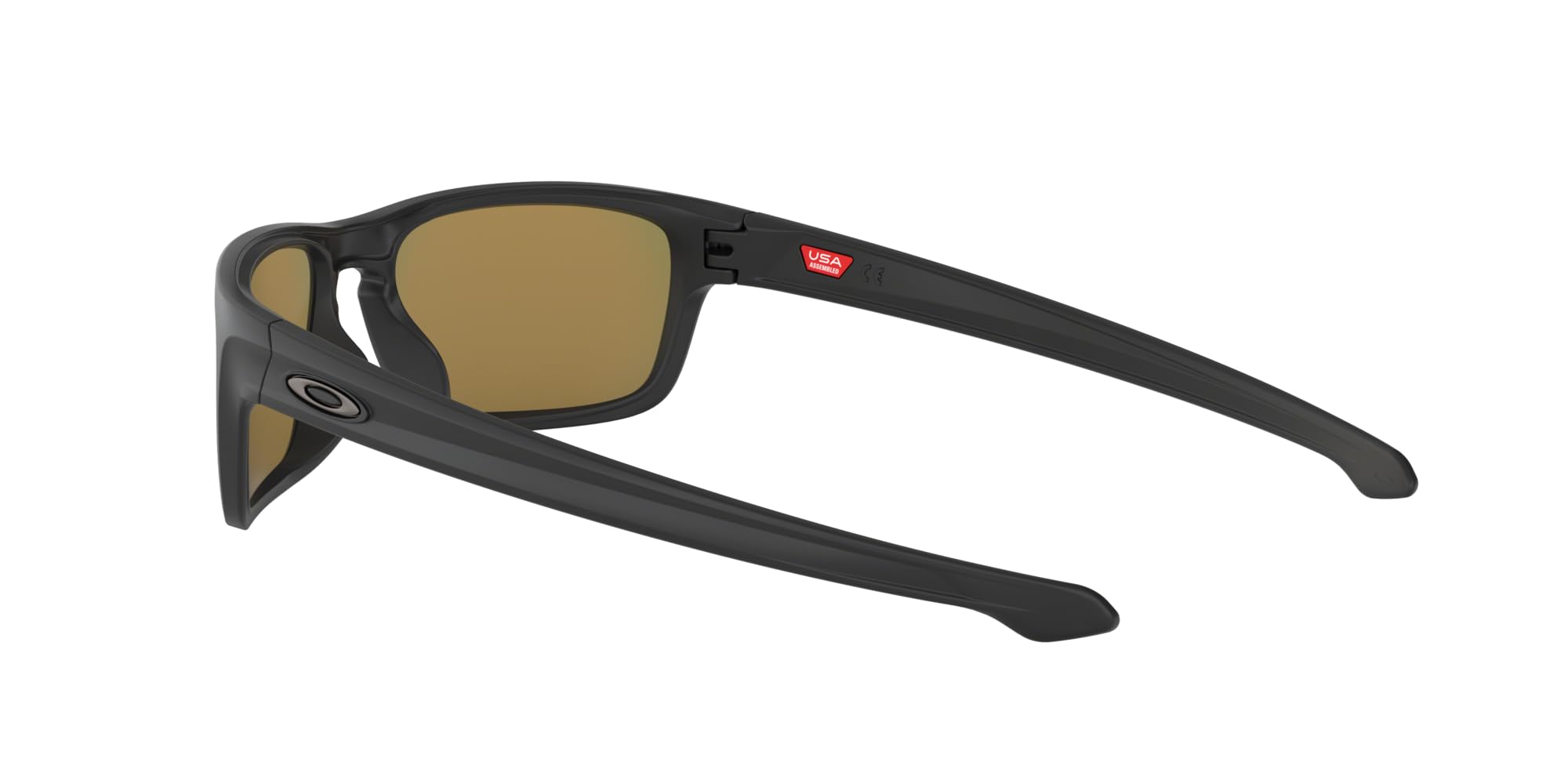 Oakley Men's OO9408 Sliver Stealth Square Sunglasses, Matte Black/Ruby Iridium Polarized, 56 mm