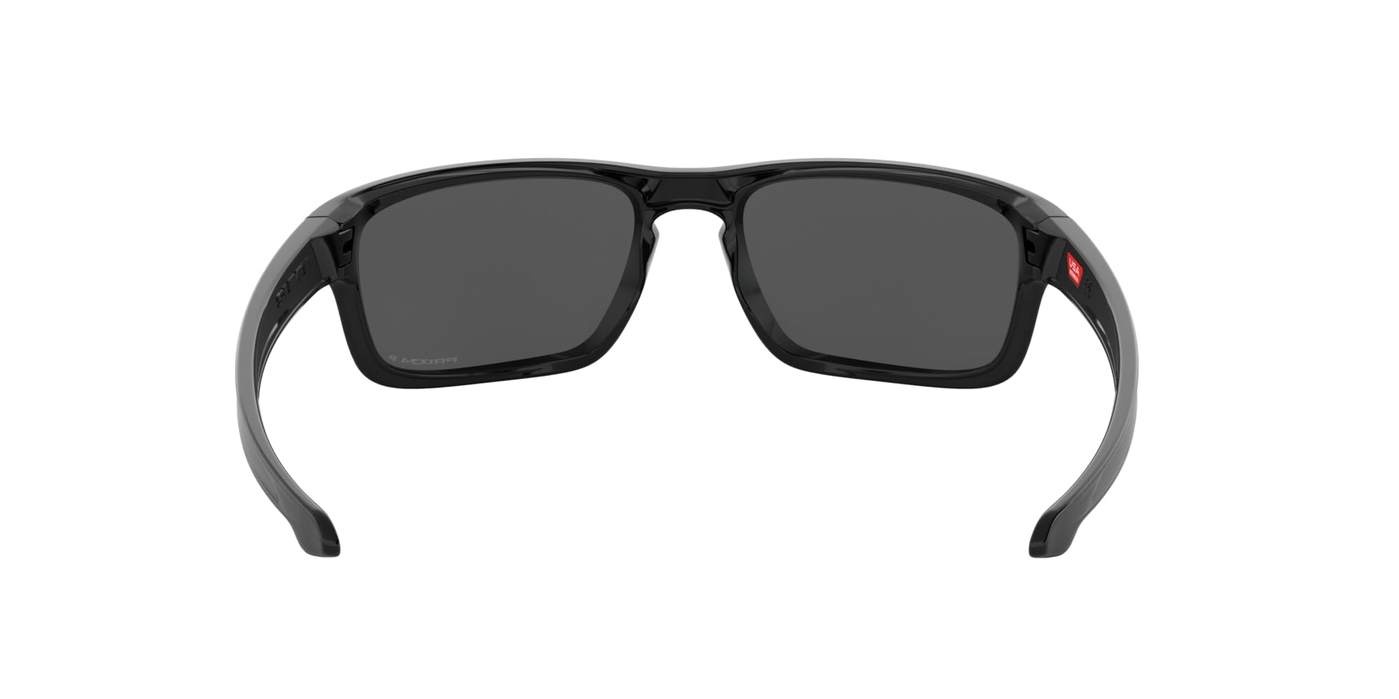 Oakley Men's OO9408 Sliver Stealth Square Sunglasses, Polished Black/Black Iridium Polarized, 56 mm