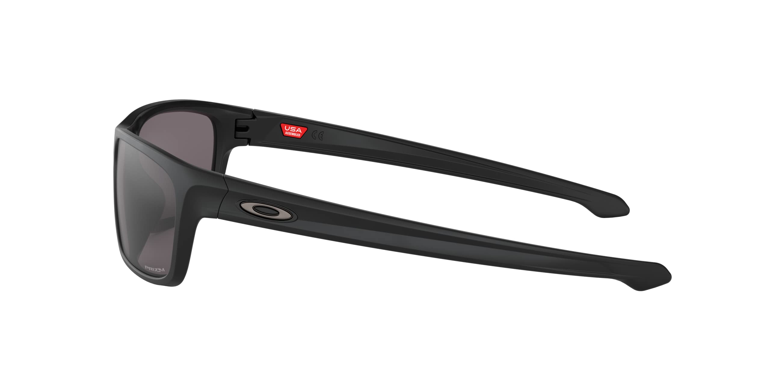 Oakley Men's OO9408 Sliver Stealth Square Sunglasses, Matte Black/Grey Iridium, 56 mm
