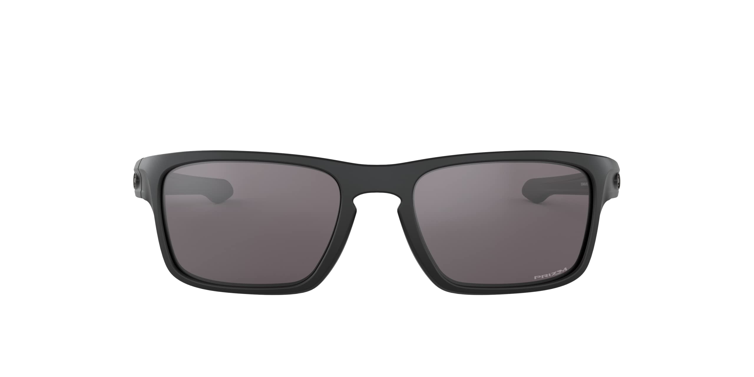 Oakley Men's OO9408 Sliver Stealth Square Sunglasses, Matte Black/Grey Iridium, 56 mm