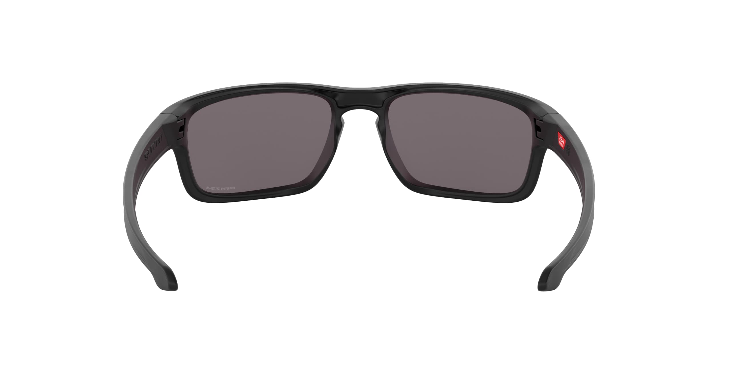 Oakley Men's OO9408 Sliver Stealth Square Sunglasses, Matte Black/Grey Iridium, 56 mm