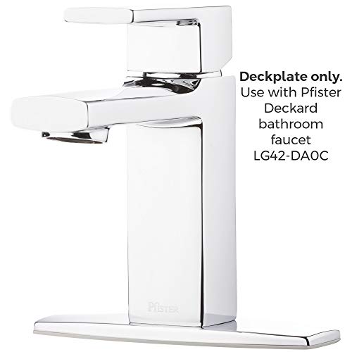 Pfister 961-230A Deckard Faucet Deckplate, 1 Count (Pack of 1), Polished Chrome