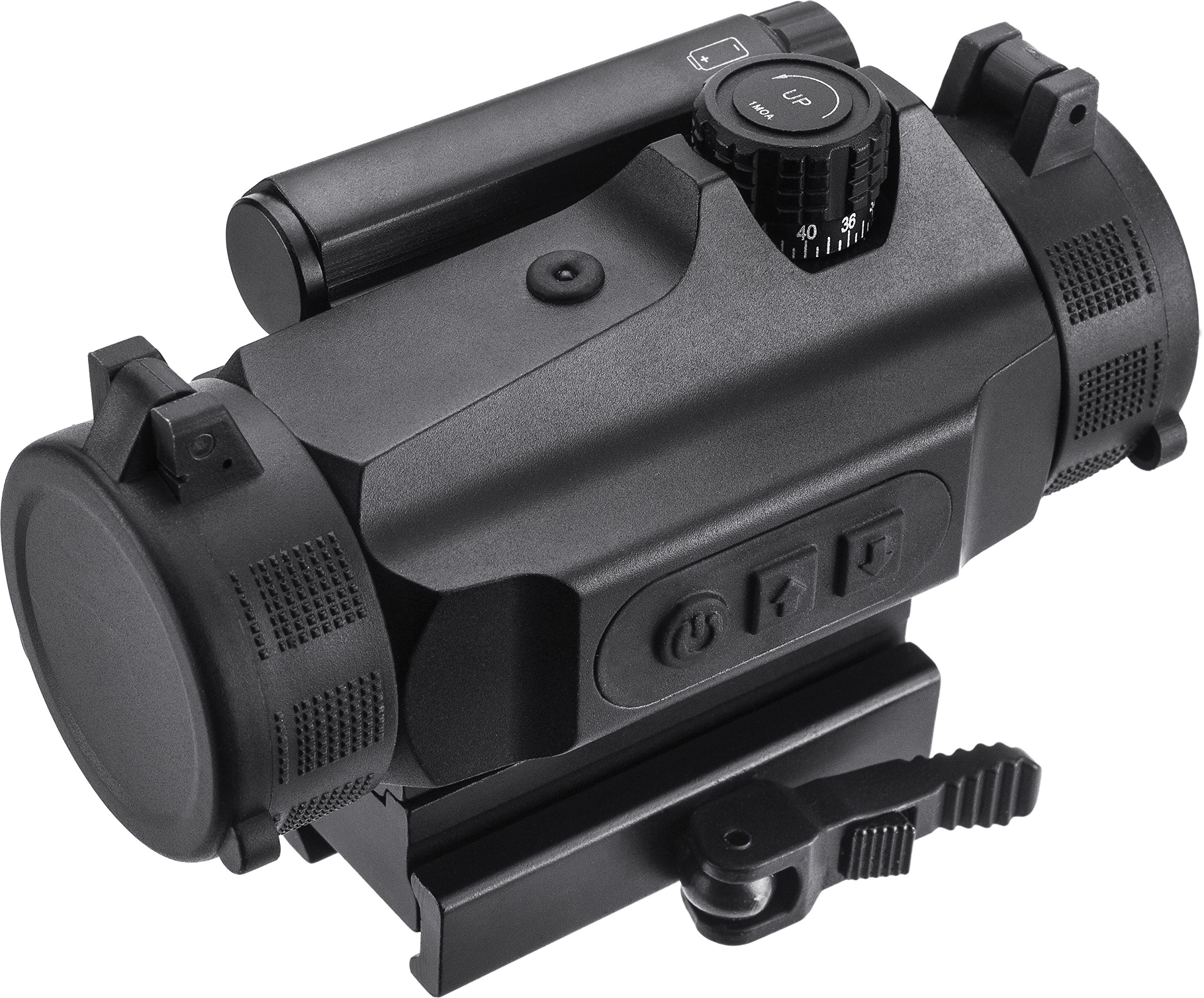 Barska AC13160 1x30 HQ Red Dot Sight with Quick-Release Mount, Black