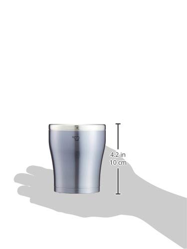 Zojirushi SX-DN30-AC Stainless Steel Tumbler Mug, Vacuum Double Layer, Heat Retention, 10.1 fl oz (300 ml), Clear Blue