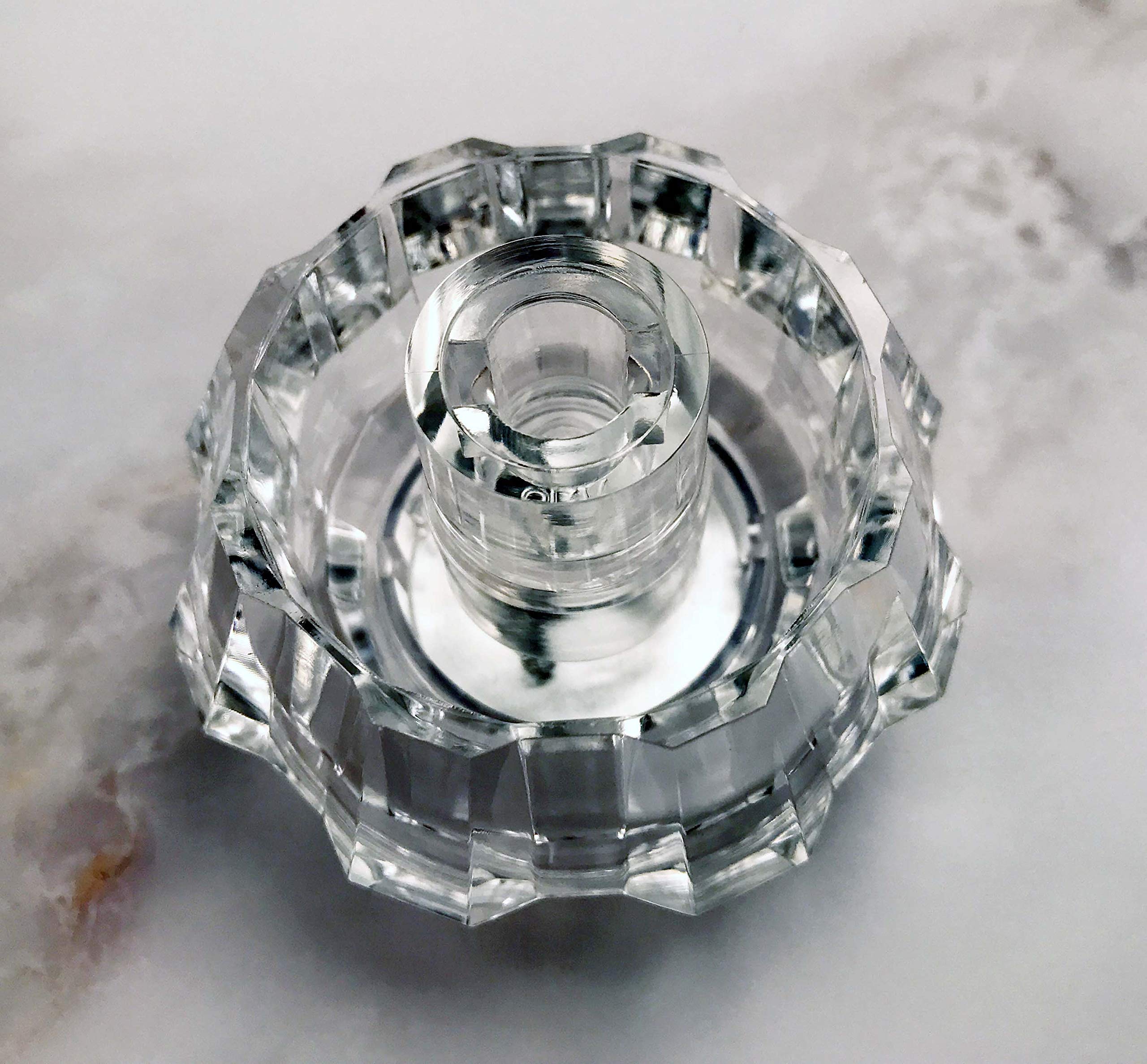 Tub and Shower Faucet Handle for Price Pfister Faucet Old Style Avante Series, Clear Acrylic