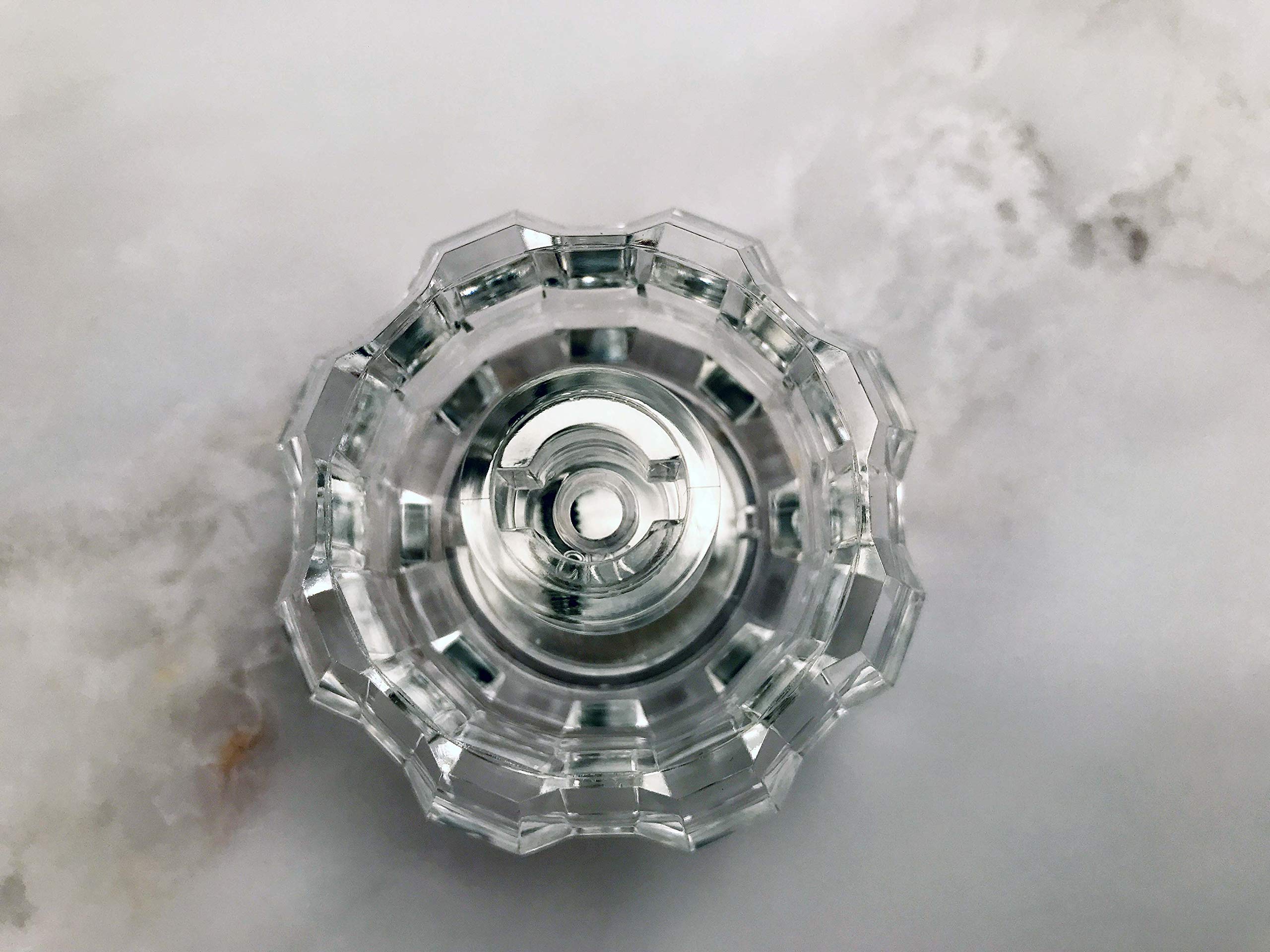 Tub and Shower Faucet Handle for Price Pfister Faucet Old Style Avante Series, Clear Acrylic