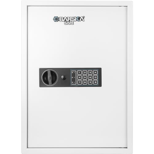 Barska Digital Electronic Keypad Lock Wall Mount Key Cabinet Safe - Ideal for Home Hotels Schools & Businesses