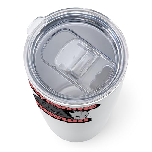 CafePress Awesome Possum 16 Oz Stainless Steel Travel Mug 20 oz. Insulated Stainless Steel Coffee Tumbler