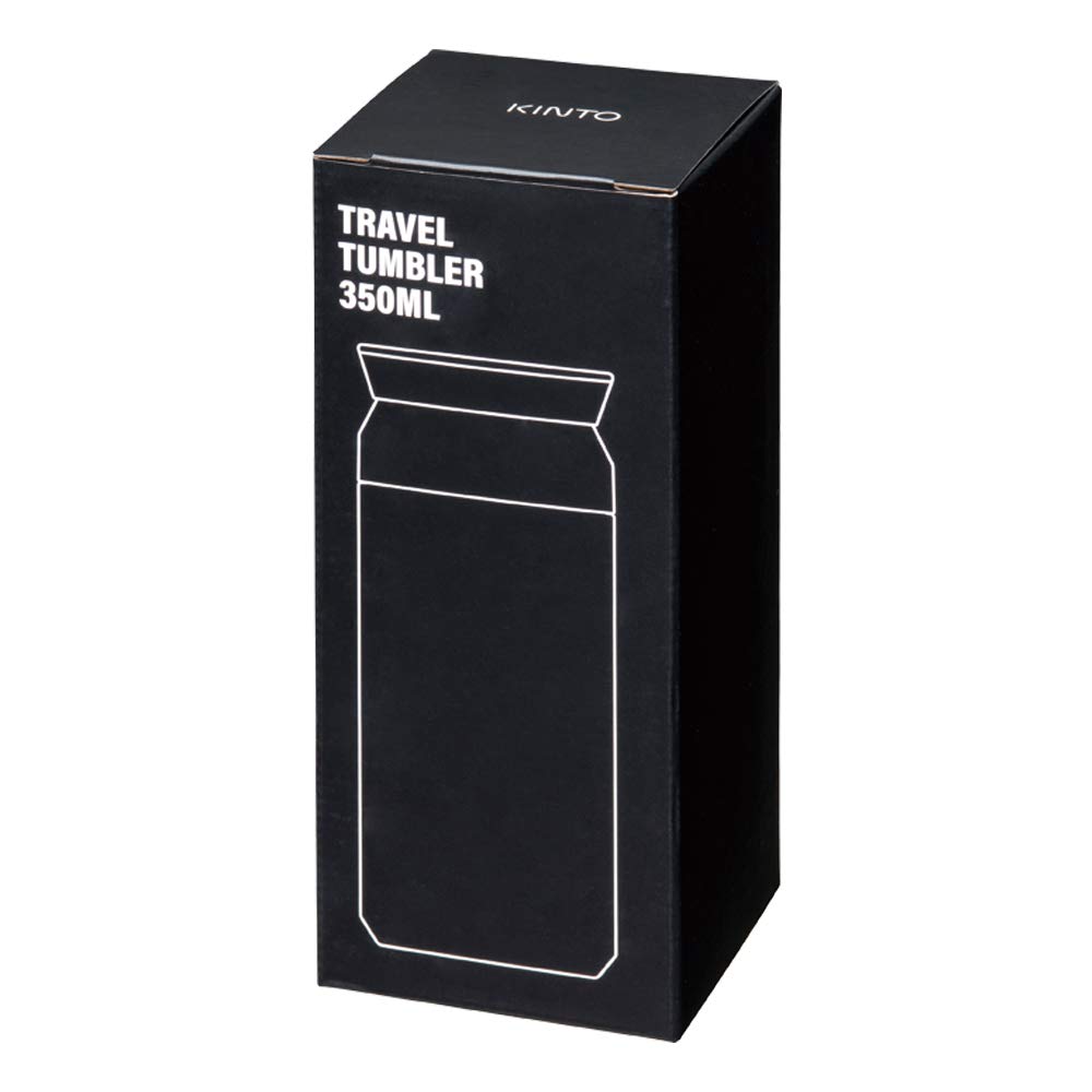 KINTO 20935 Travel Tumbler, 11.8 fl oz (350 ml), Turquoise, Double Wall Vacuum Construction, Heat and Cold Retention