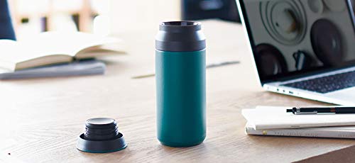 KINTO 20936 Travel Tumbler, 11.8 fl oz (350 ml), Black, Double Wall Vacuum Construction, Heat and Cold Retention
