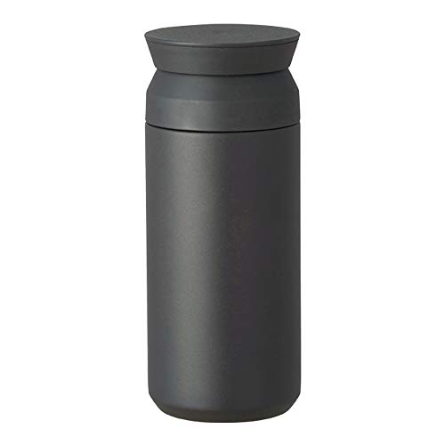 KINTO 20936 Travel Tumbler, 11.8 fl oz (350 ml), Black, Double Wall Vacuum Construction, Heat and Cold Retention