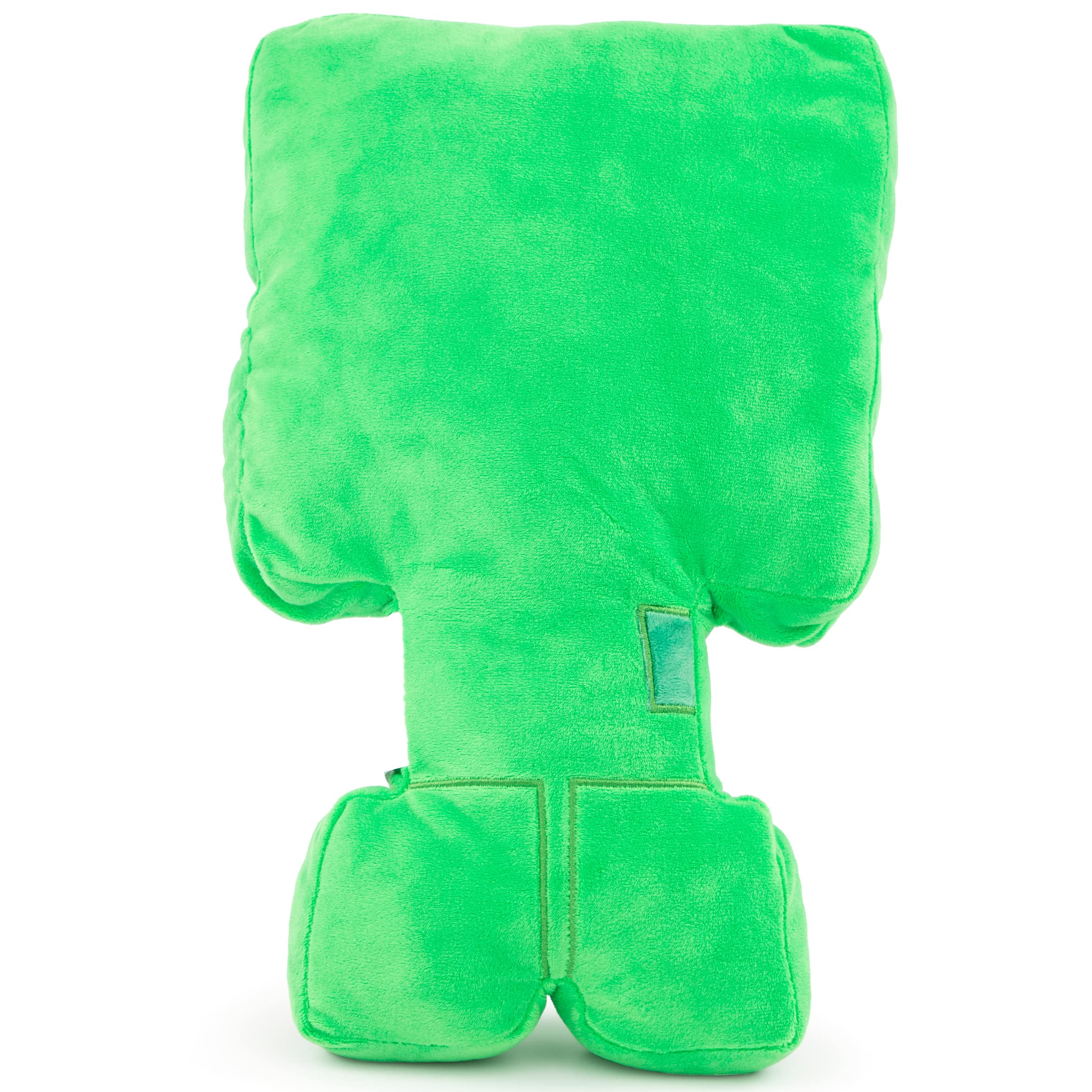 Jay Franco Minecraft Plush Stuffed Creeper Pillow Buddy - Super Soft Polyester Microfiber, Measures 16 inches x 8 inches