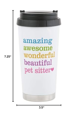 CafePress Pet Sitter Stainless Steel Travel Mug 20 oz. Insulated Stainless Steel Coffee Tumbler