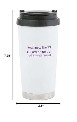 CafePress Pta Exercise For That Stainless Steel Travel Mug 20 oz. Insulated Stainless Steel Coffee Tumbler