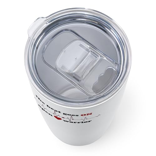 CafePress Open Heart Warrior Stainless Steel Travel Mug 20 oz. Insulated Stainless Steel Coffee Tumbler