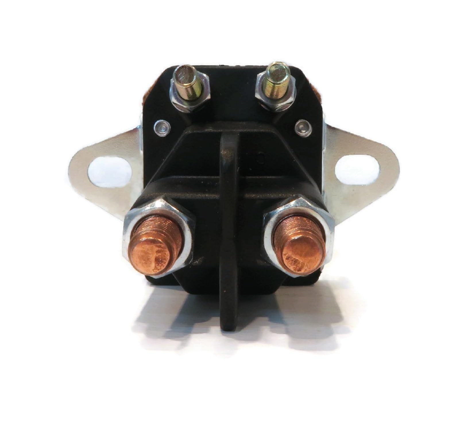 The ROP Shop | Starter Solenoid w/ 2 Hole Bracket fits John Deere Sabre 14.542GS 1642HS 1742HS
