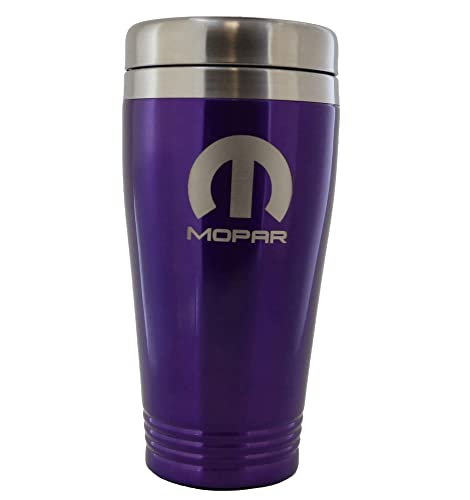 Au-TOMOTIVE GOLD Stainless Steel Travel Mug for Mopar (Purple)