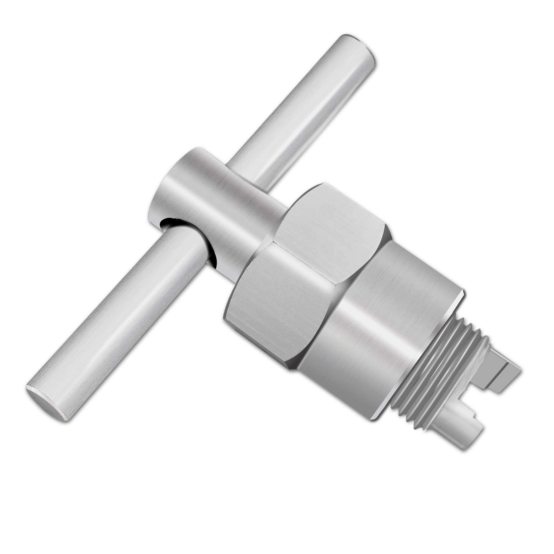 HAUTMEC Moen Cartridge Puller Cartridge Removal Tool Compatible with Moen 1200, 1222 & 1225 Series, Aluminum Alloy, Anti-Rust, and Durable Design for Tub/Shower Faucets