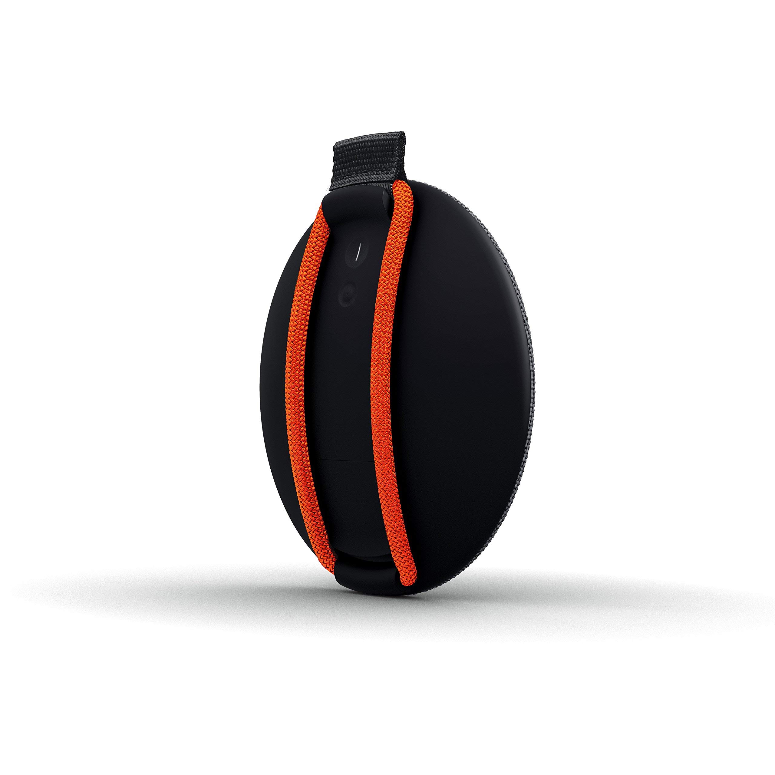 Logitech Roll 2 Portable Bluetooth Speaker, Volcano Black (Renewed)
