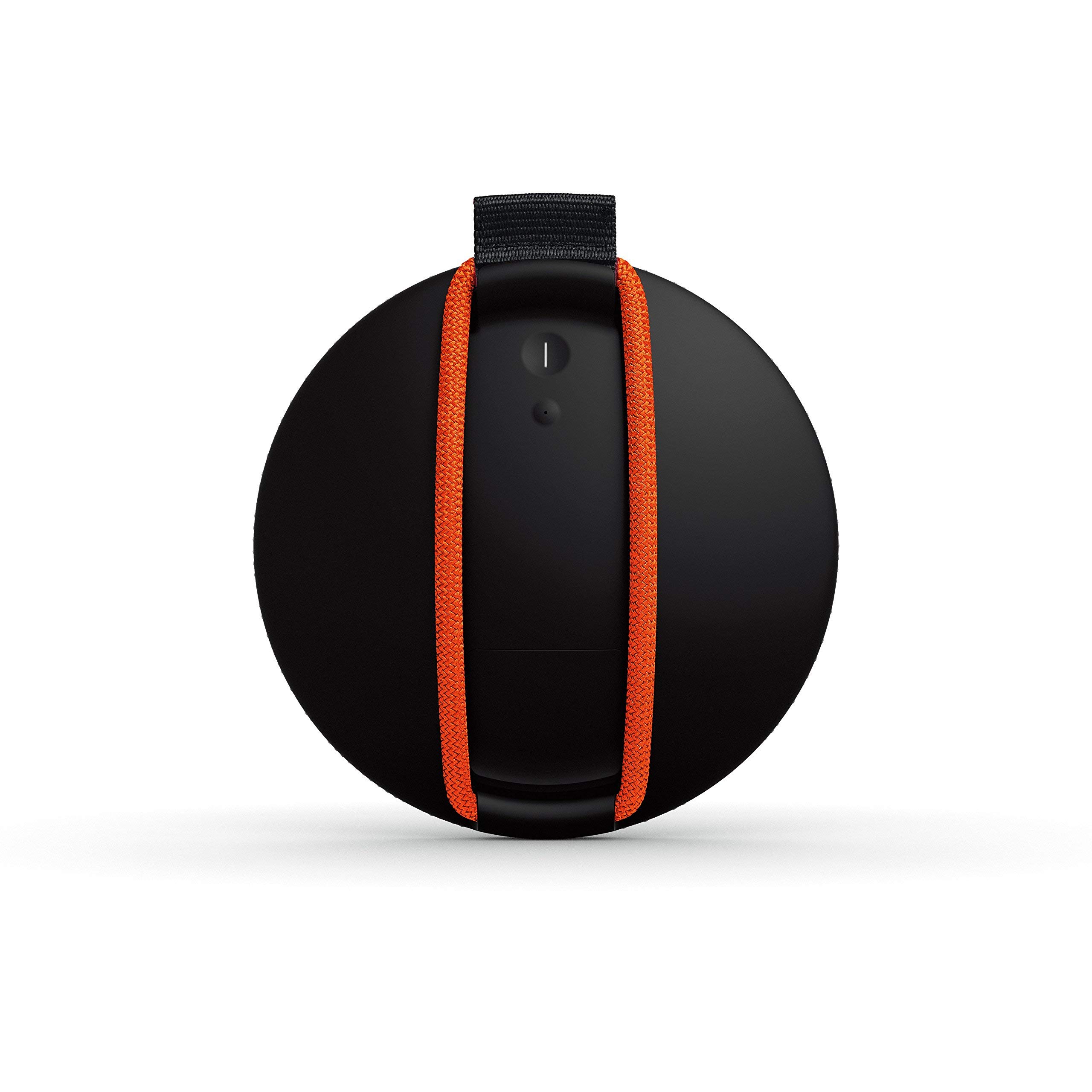 Logitech Roll 2 Portable Bluetooth Speaker, Volcano Black (Renewed)