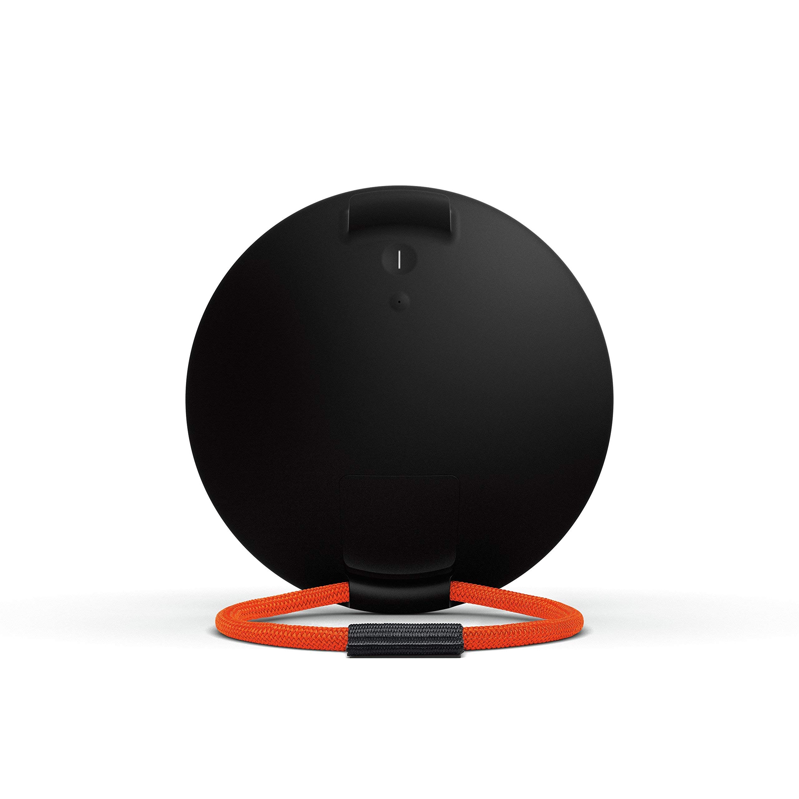 Logitech Roll 2 Portable Bluetooth Speaker, Volcano Black (Renewed)