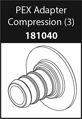 Moen 181040 Commercial PEX Adapter Compression Adapter Kit