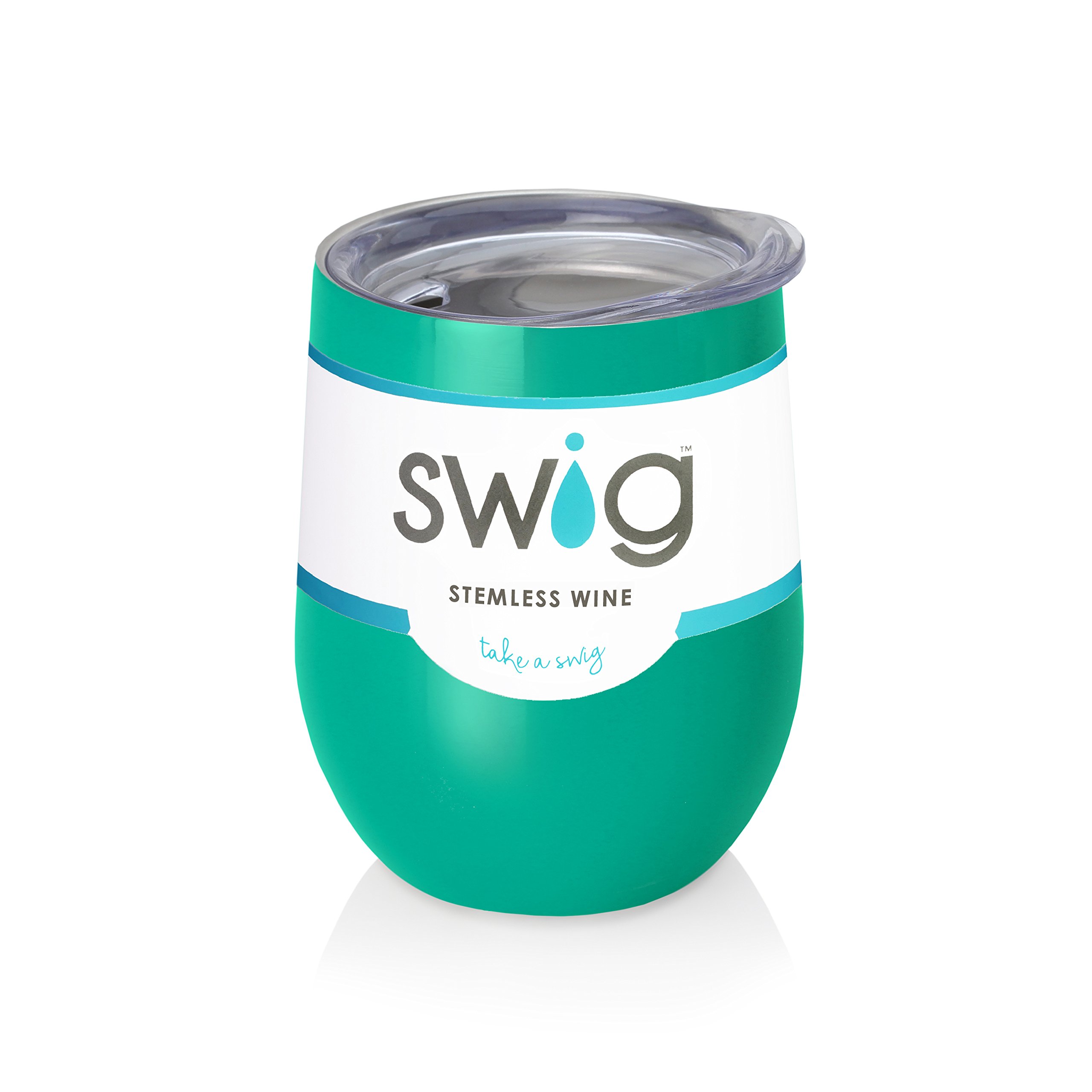Turquoise Swig Wine Tumbler