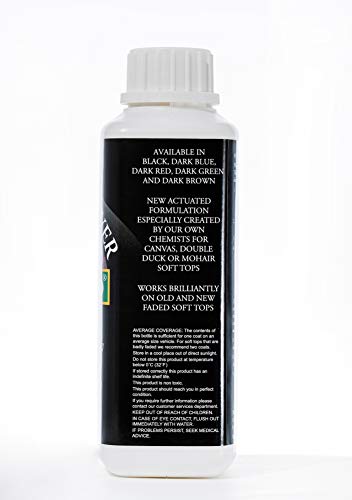 Renovo Fabric Soft Top Reviver - Dark Brown, 500 ml Bottle