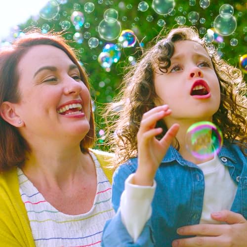 Gazillion 2 Liter Giant Bubble Solution - Create Bigger, Non-Toxic, Eco-Friendly Bubbles with The Special Wand - Ages 3+