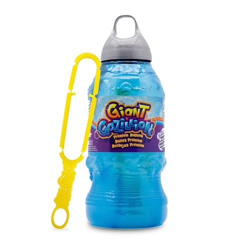 Gazillion 2 Liter Giant Bubble Solution - Create Bigger, Non-Toxic, Eco-Friendly Bubbles with The Special Wand - Ages 3+
