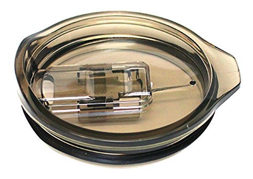 NorChill 30 oz Splash Resistant Stainless Steel Tumbler Lid, Black
