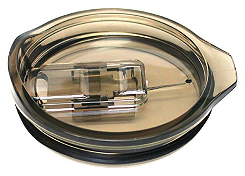 NorChill 30 oz Splash Resistant Stainless Steel Tumbler Lid, Black
