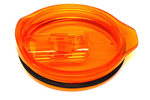 NorChill 20 oz Splash Resistant Stainless Steel Tumbler Lid, Orange