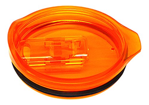 NorChill 20 oz Splash Resistant Stainless Steel Tumbler Lid, Orange