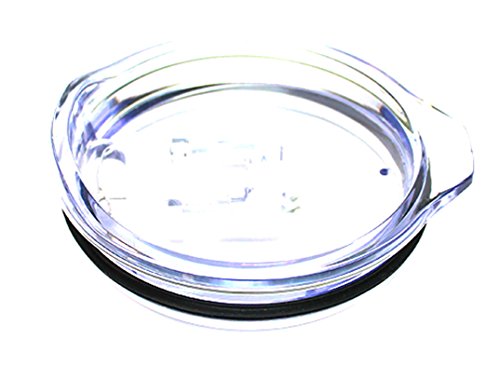 NorChill 20 oz Splash Resistant Stainless Steel Tumbler Lid, Clear
