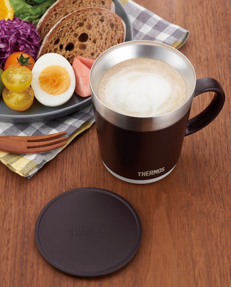 Thermos JDC-351ESP Thermal Mug, 11.8 fl oz (350 ml), Espresso