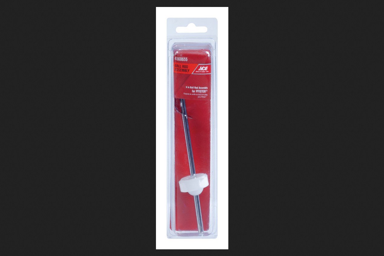 Ace 6 in. Chrome Brass Pop Up Ball Rod Lavatory
