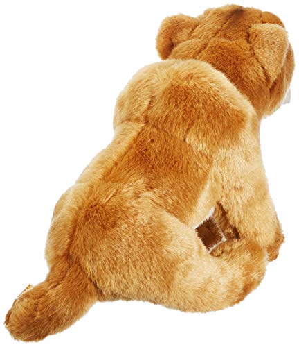 Living Nature Sabre Toothed Tiger, Realistic Soft Cuddly Prehistoric Toy, 12 Inches