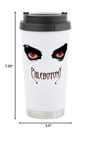 CafePress Phlebotomy Stainless Steel Travel Mug 20 oz. Insulated Stainless Steel Coffee Tumbler