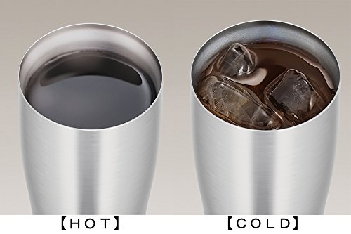 Thermos JDE-420 S Vacuum Insulated Tumbler, 14.2 fl oz (420 ml), Stainless Steel
