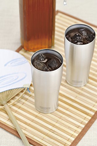 Thermos JDE-420 S Vacuum Insulated Tumbler, 14.2 fl oz (420 ml), Stainless Steel