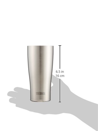 Thermos JDE-420 S Vacuum Insulated Tumbler, 14.2 fl oz (420 ml), Stainless Steel