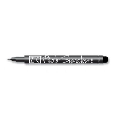 12 Pack ZIG Photo Signature Pen Black Papercraft, Scrapbooking (Source Book) by Zig
