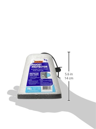 Frost King FC1 Outdoor Foam Faucet Cover, To Prevent Freeze (2 Pack)