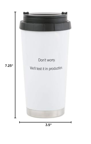 CafePress Stainless Steel Travel Mug 20 oz. Insulated Stainless Steel Coffee Tumbler