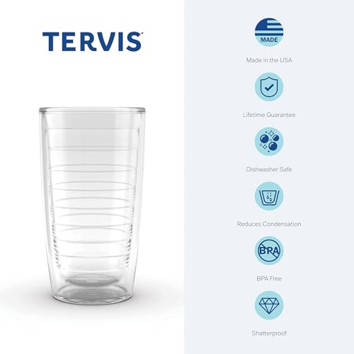 Tervis Live to Dance Made in USA Double Walled Insulated Tumbler, 16oz - No Lid, Sequins