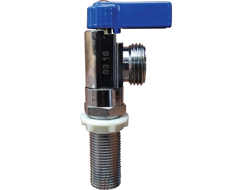 American Valve WM75LQTB 1/2" Washing Machine Valve, 1/2-Inch, Blue