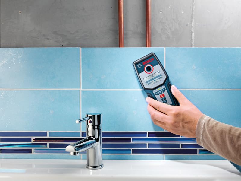 BOSCH GMS120-RT Reconditioned Digital Multi-Scanner with Modes for Wood, Metal, and Live Wiring (Renewed)